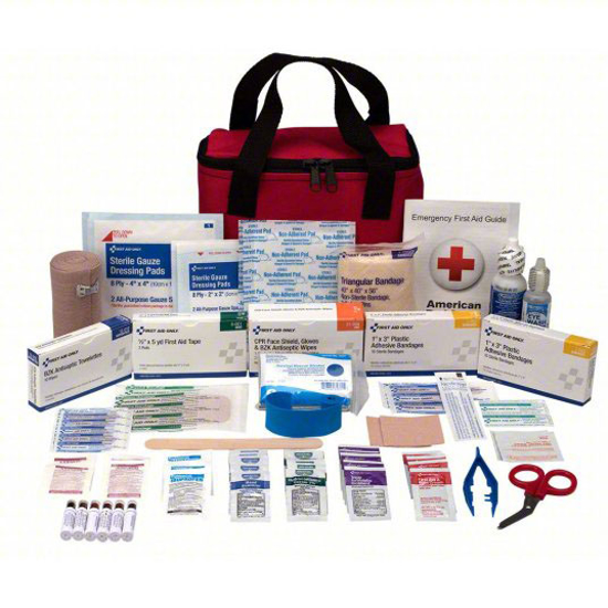 APPROVED VENDOR FIRST AID KIT- INDUSTRIAL- 10 PEOPLE SERVED PER KIT ...
